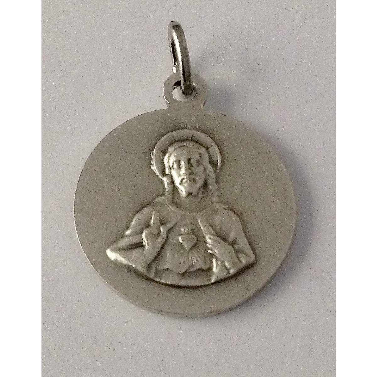 LOT OF 3 (THREE) CARMEL SCAPULAR MEDALS (OUR LADY OF MOUNT CARMEL - VIRGIN OF CARMEL)- THE PATRON SAINTS MEDALS- 100% MADE IN ITALY