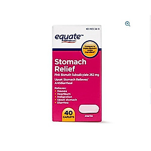 Equate Stomach Relief Caplets 40ct (2)