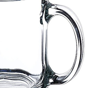 Libbey Crystal Coffee Mug Warm Beverage Mugs Set of (13 oz) (6)