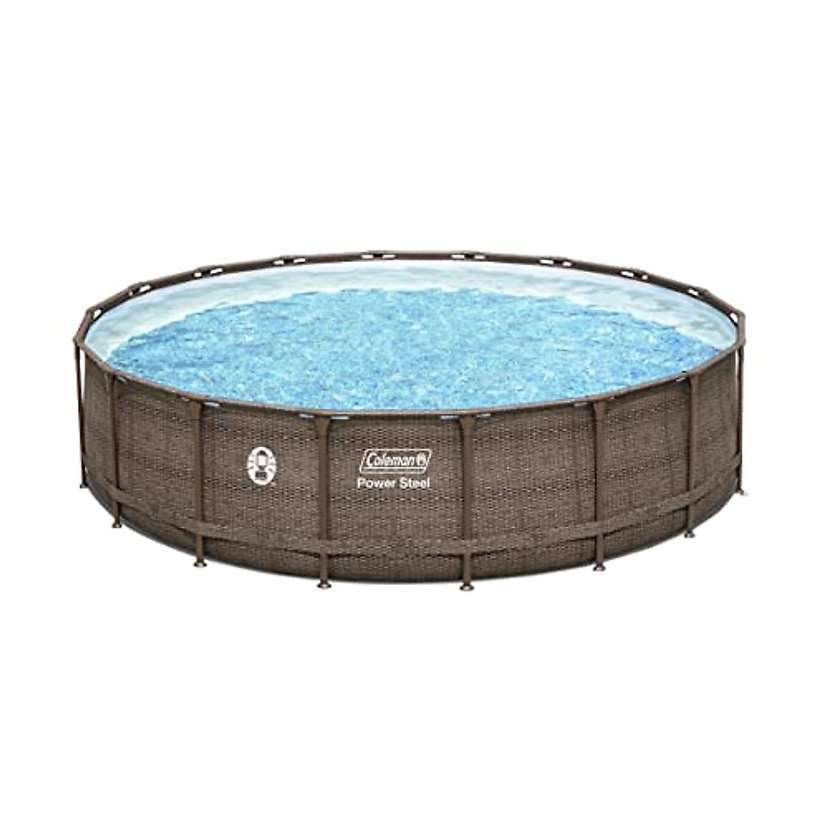 Coleman 18' x 48" Power Steel Frame Above-Ground Swimming Pool Set