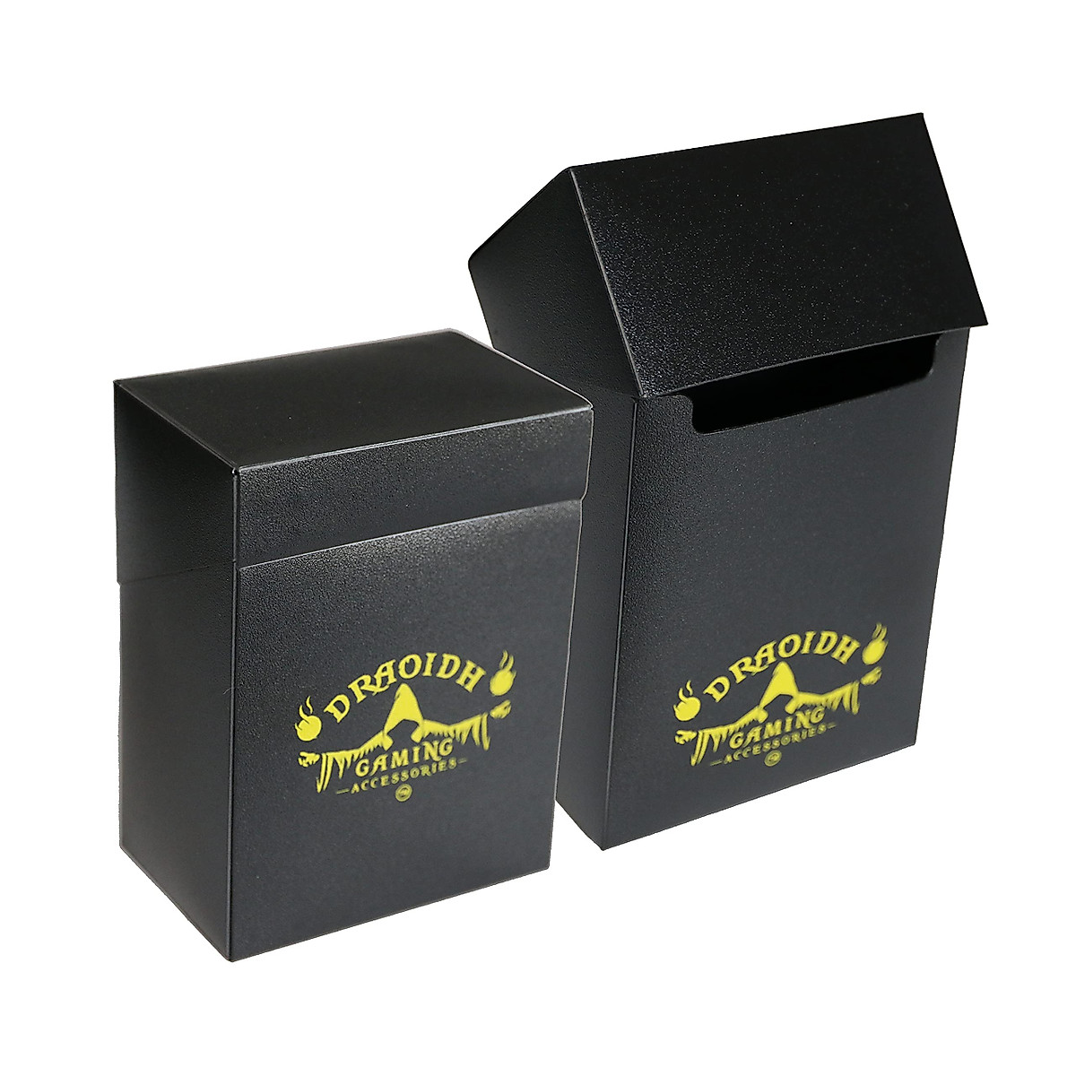 Card Deck Boxes Set of 5 + 500 Sleeves + Packaging Designed for Storage (Black, White, Blue, Green, Red) for Magic The Gathering (MTG) Pokemon yugioh - May be Suitable for Other Trading Card Games