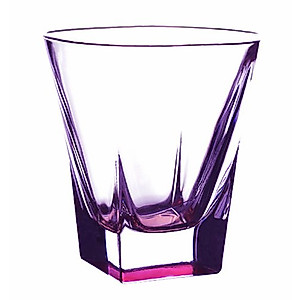 Fusion Crystal Multicolor Shot Glass Set