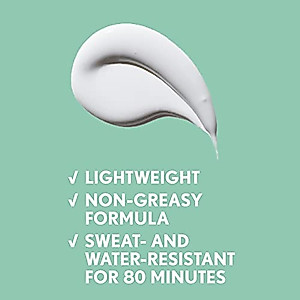 Aveeno Positively Mineral Sensitive Skin Daily Sunscreen Lotion with SPF 50 100 Zinc Oxide NonGreasy Sweat WaterResistant Sheer Sunscreen for Face Body TravelSize, Unscented, 3 Fl Oz