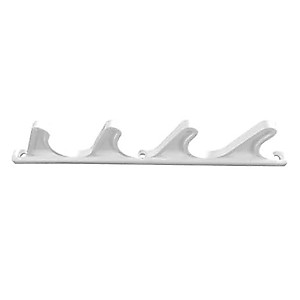 Sunniland Patio- 4 Position Adjustment Bracket for Patio Chaise Lounge/Recliner, Perfect for, Lounge Chair and Recliner Upgrade Your Outdoor Furniture, White, Pack of 2
