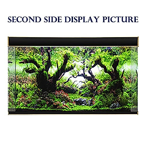 ELEBOX Fish Aquarium Background Starfish Blue Sky Beach Shell Seaweed Fish Tank Poster Background 19" x 48"