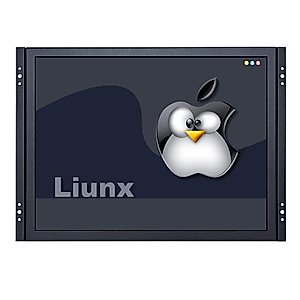 iChawk 15'' inch PC Monitor 1024x768 4:3 HDMI-in VGA USB Built-in Speaker Embedded Open Frame Wall-Mounted Support Linux Ubuntu Raspbian Debian OS Resistive Touch LCD Screen Display K150MT-59RL