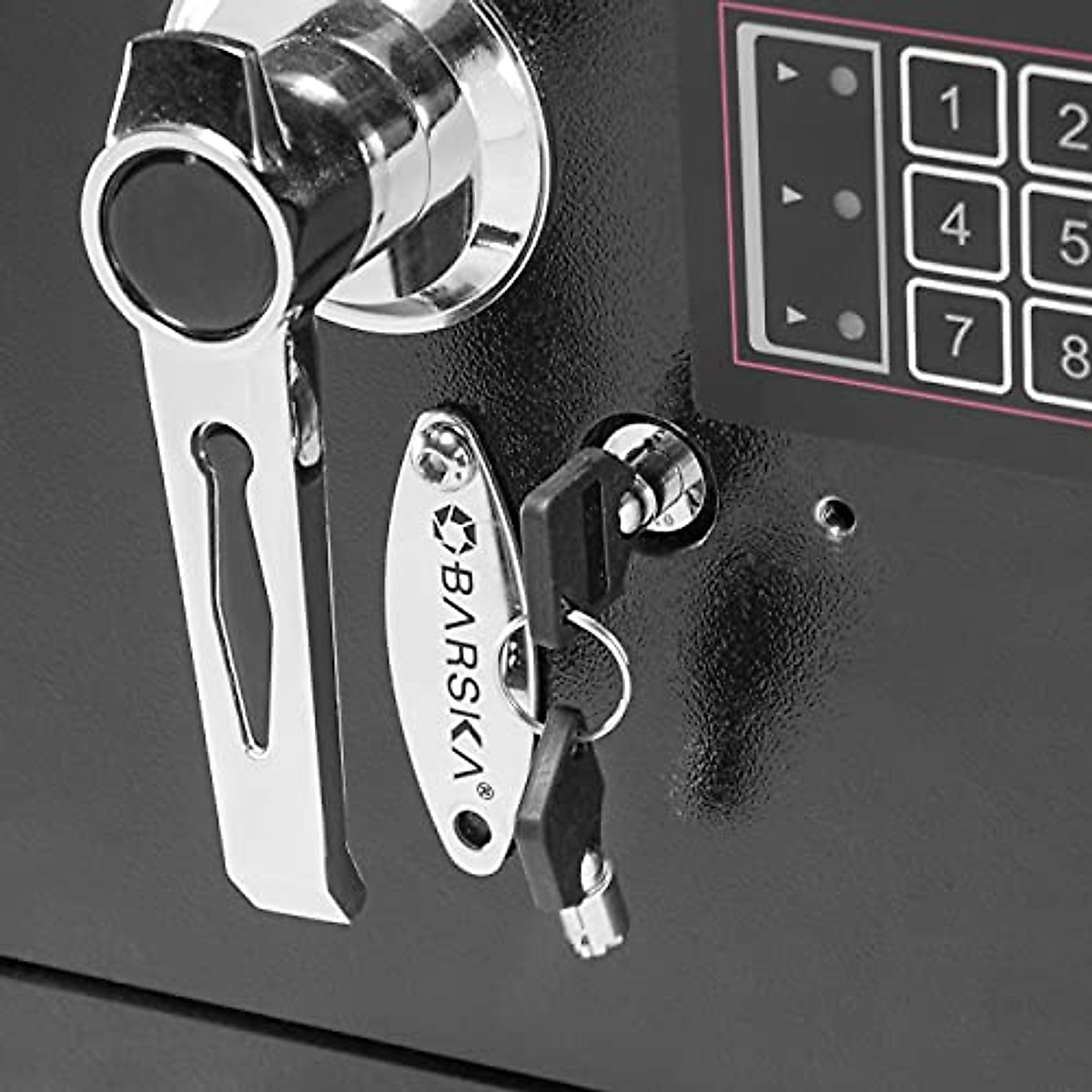Barska AX11932 Standard Keypad Security Depository Drop Safe 0.72 Cubic Ft,Black