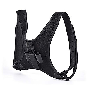 Backpack Straps Breathable VR Magic Sticker for Oculus Quest Power Bank, Adjustable Holder of The Power Bank (Power Bank not Included) (Black)