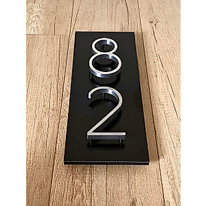 House Numbers | Address number available in Vertical and Horizontal mode | Address number | House address plaque | Personalized gift | Address sign | Modern house numbers | address sign