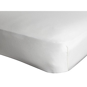 Premium Organic Baby Crib Sheet - 100% Turkish Cotton - Off-White Jersey Knit - Snug Fit, Ultra-Comfy, Clean and Safe Sheets - GOTS Certified - (Natural - Ecru Color)