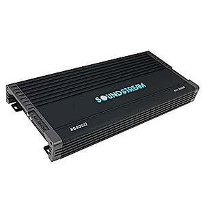 Soundstream AR1.8000D Arachnid Series 8000W Class D Monoblock Amplifier,BLACK