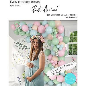 Soonlyn Baby In Bloom Balloon Arch Kit 14ft, Baby In Bloom Baby Shower Decorations, Wildflower Baby Shower Decorations, Bridal Shower, Wedding, Birthday