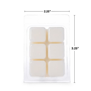 Colonial Candle Chamomile & Honey Scented Wax Melt, Wellness Collection, Soy-Based White Wax Blend, 6 Cube