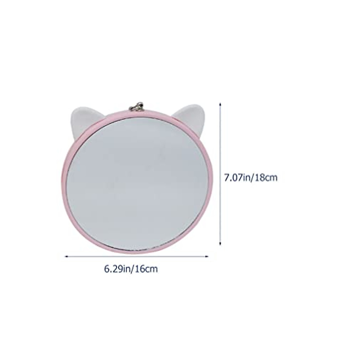 Mipcase Bird Mirror Bird Mirror 2Pcs Bird Mirror Pet Bird Mirror Toy Cage Parrot Cage Toys Swing Fun Play Toy for Parakeet Cockatiel Bird Cages Accessories Parakeet Mirror Bird Toy