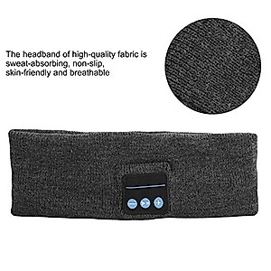 Headband 5.0 Control Panel Wireless Music Sports Soft Sleeping Headbands