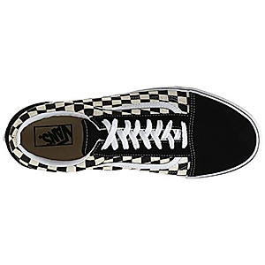 Vans Unisex Old Skool Classic Skate Shoes, (Primary Checkered) Black/White, 13.5 Women/12 Men