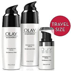 Olay Regenerist Regenerating Serum, Fragrance-Free - 3 Piece set(Total 3.9 Oz)