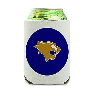 Georgian Court University Primary Logo Can Cooler - Drink Sleeve Hugger Collapsible Insulator - Beverage Insulated Holder