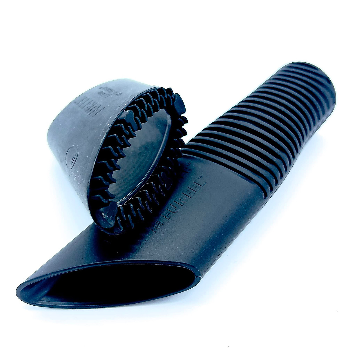 Fur eel Buff Brite Pro & Fang Dog and Cat Hair Removal and Grooming Tool, Pet Fur Remover Vacuum Attachment