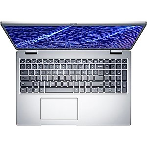 Dell 2023 Latitude 5000 5530 Business Laptop Computer, 15.6" FHD, 12th Gen Intel 10 Cores i5-1235U, 16GB DDR4 RAM, 512GB PCIe SSD, WiFi 6, Bluetooth 5.2, Backlit Keyboard, Silver, Windows 11 Pro
