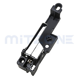 MITZONE Passenger Side Interior Door Handle Front Right Compatible with 2006-2012 Ford Fusion 2007-2012 Lincoln MKZ 2006-2011 Mercury Milan Replaces # 6E5Z5422600AA 81701 6E5Z-5422600-AA