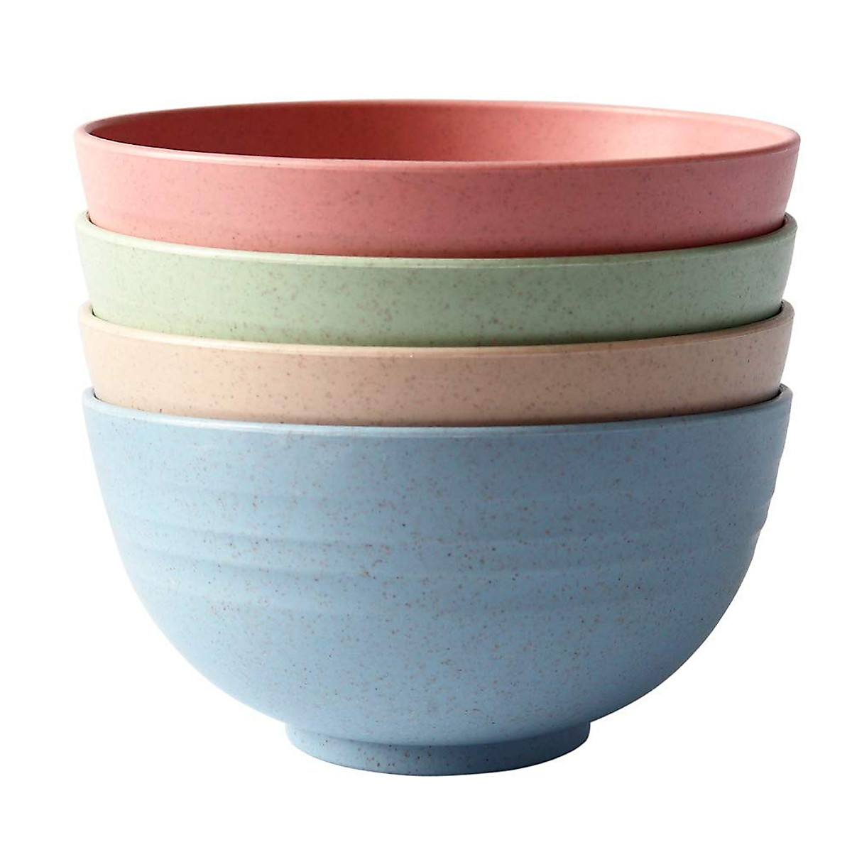 greenandlife Dishwasher & Microwave Safe Wheat Straw Plates,Bowls,Cups Set.