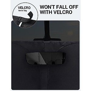 BASENOR Tesla Model X Windshield Sunshade Folding Sun Visor Protector Sun Shade Cover with a Storage Bag Fit Model X 2021-2024