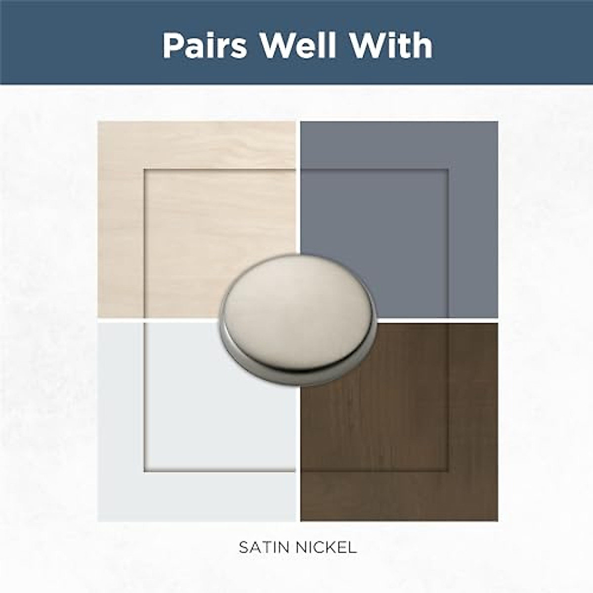 Franklin Brass Pierce (10-Pack) Cabinet Handles 4' Hole Center Brushed Nickel Kitchen Drawer Pulls Dresser, Furniture Hardware P29615K-SN-B