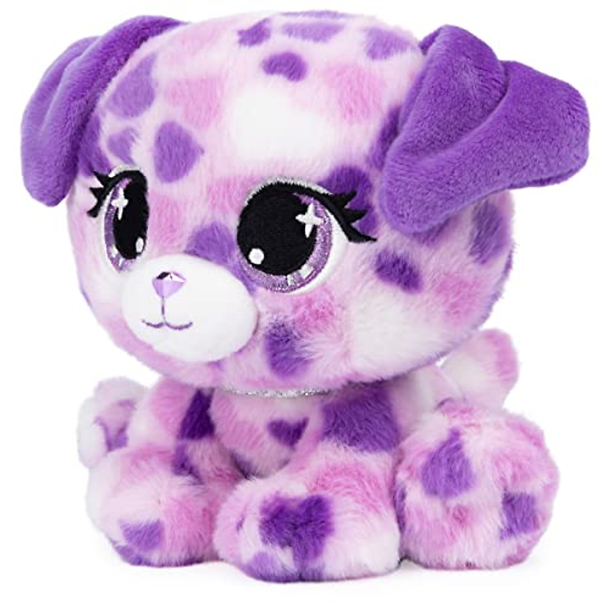 GUND P.Lushes Pets Gem Stars Collection, Callie La’Pooch Puppy Stuffed Animal, Purple/Pink, 6”