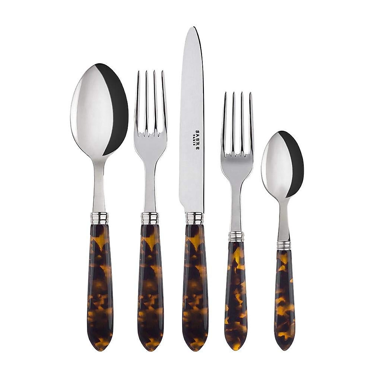 Sabre Natura Tortoise 20-Piece Service for 4 Flatware Set