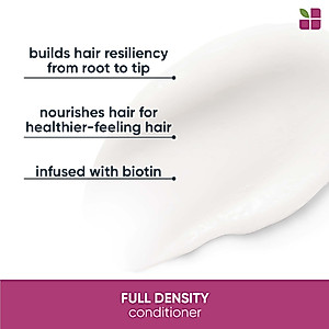 Biolage Full Density Thickening Conditioner | Moisturizes & Adds Fullness | With Biotin | For Thin & Fine Hair Types | Vegan | Cruelty-Free | 33.8 Fl. Oz