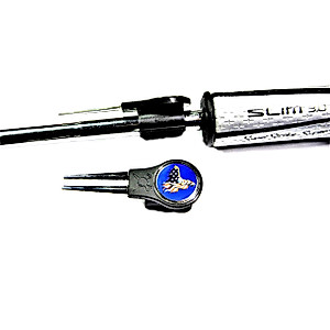 Putter Mounted Divot Tool and Ball Marker - Freedom