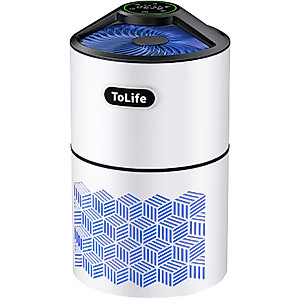 Tolife Air Purifiers for Bedroom Home K1 HEPA Air Purifiers with Air Purifiers for Home Large Room K1 Plus