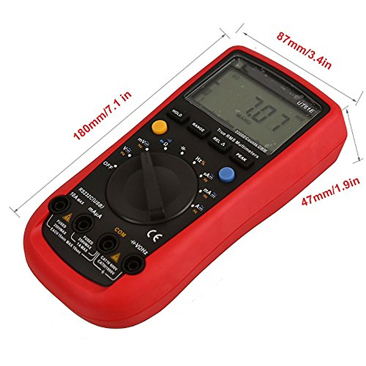 UNI-T AC/DC Modern Digital Auto Ranging Multimeter (Multitester True RMS)