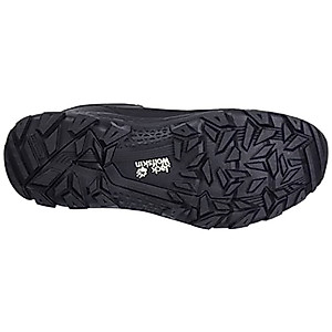 Jack Wolfskin Men's Everquest Texapore Mid Hiking Shoe Backpacking Boot, Black, 13