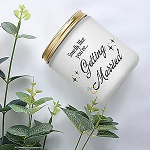 Engagement Gift, Engagement Gifts for Women - Bride to be, Bride Gifts, Bridal Shower Gift, Bachelorette Gifts for Bride - Engagement Party Gifts, Newly Engaged Gifts, Marriage Gifts, Lavender Candles