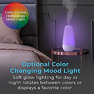 Pure Enrichment® PureSpa™ XL 3-in-1 Cool Mist Humidifier, Essential Oil Diffuser & Mood Light - 2L Tank Provides Powerful Mist Coverage up to 350 sq ft in Bedroom, Office & Large Rooms