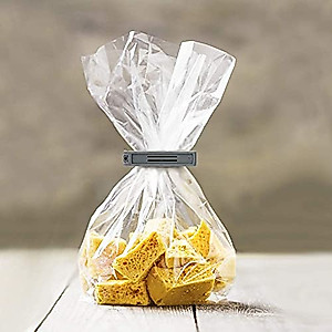 Bag Sealing Clips - Bag Clips for Food Keep Food Fresh Prevent Spillage Microwave Dishwasher Safe BPA Free 3.2Inch,4.7Inch