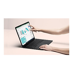 Microsoft Surface Laptop 4 13.5" Touchscreen, Core i7 1185G7, Business Laptop, 16GB RAM, 512GB SSD, Wi-Fi, Latest Model, Windows 10 Pro, Matte Black, 5F1-00001 (Renewed)