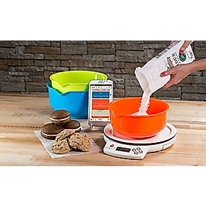 Perfect Company Bake 1.0 Smart Scale and Recipe App Kitchen Tool, White (Discontinued by Manufacturer)