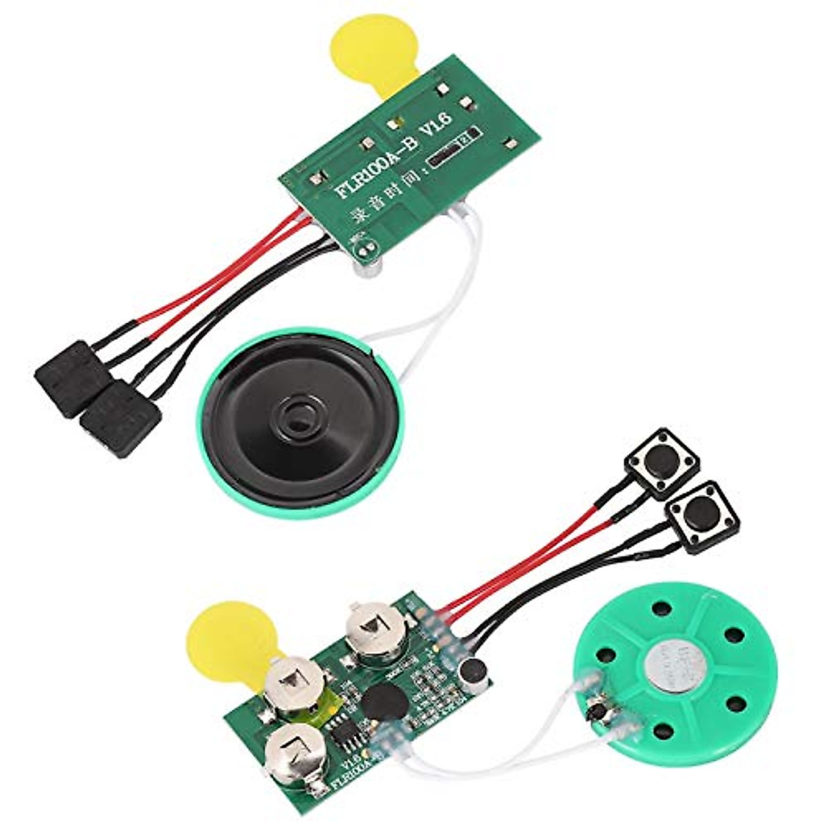 120 Seconds DIY Greeting Card Chip, Recordable Voice Sound Chip Module, Built-in Button Battery for Gift Boxes, Invitations, Handmade Products