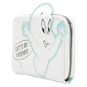 Loungefly Casper the Friendly Ghost Glow Zip Around Wallet
