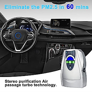 VTAR Ozone Machine, 500mg/h Multipurpose Ozone Machine Purify Air,Water,Fruits,Vegetables,Toothbrushes,Aquarium.Fruit Cleaner Device in Water