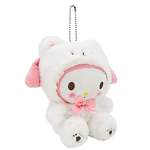 COAQAC Kawaii Cartoon White Bear Cross-Dressing Series Plush,Soft Plush Doll Cute Soft Toys, Plush Pillow Stuffed Animals Toy Birthday Gifts for Girls Kids
