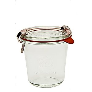 Weck 900 Tall Mold Jar - 1/5 Liter, Set of 6