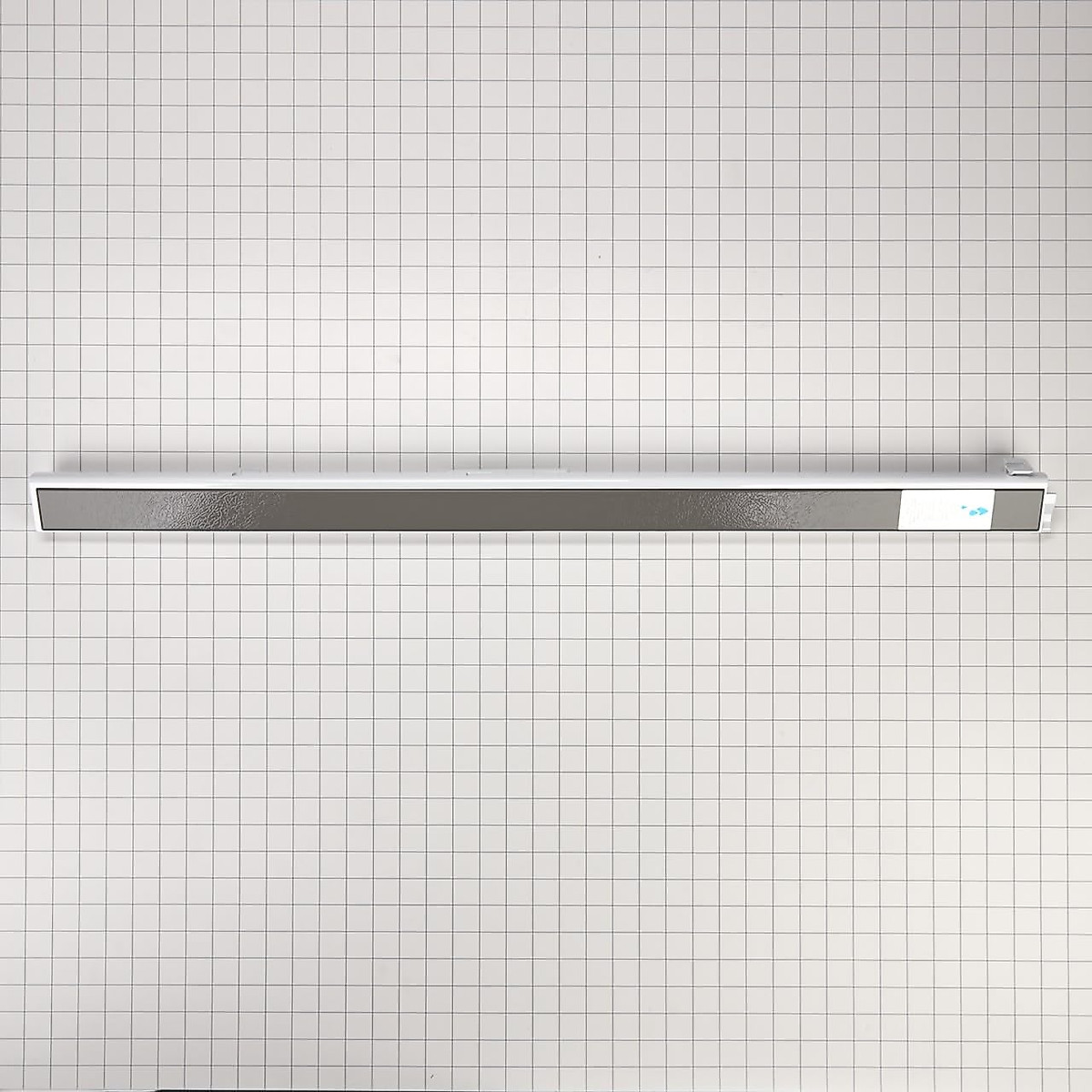 Whirlpool WP12722803AP OEM French Door Refrigerator Mullion Rail Replacement Part W10199882, 12722803APK, 12722803APN, and more, Replacemen, Apollo Grey