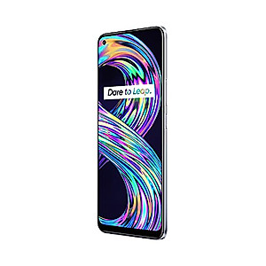 Realme 8 4G Dual SIM 64GB ROM + 4GB RAM (GSM Only | No CDMA) Factory Unlocked 4G/LTE Smartphone (Cyber Silver)-International Version