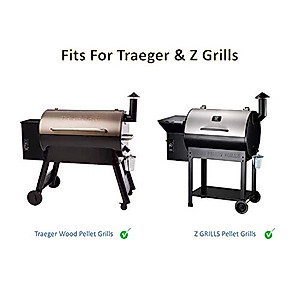 Rubber Meat Probe Grommet Replacement for Traeger Wood Pellet Smoker & Z Grills (6 Pack)