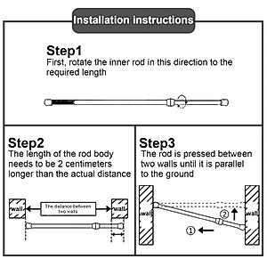 8 Pack Window Security Bar for Inside Windows Adjustable Window Safety Rods Extendable Sliding Door Lock Bar with Rubber Tips Multi-purpose Telescopic Rod Clothes Drying Rod, Extends from 17-27.6 Inch