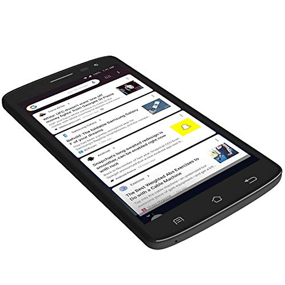 RCA Q2 Android 9.0 Pie, 5.0" HD, 4G LTE, 16GB, 8MP 5MP Dual Camera, Dual Sim, Unlocked Smartphone (Black)